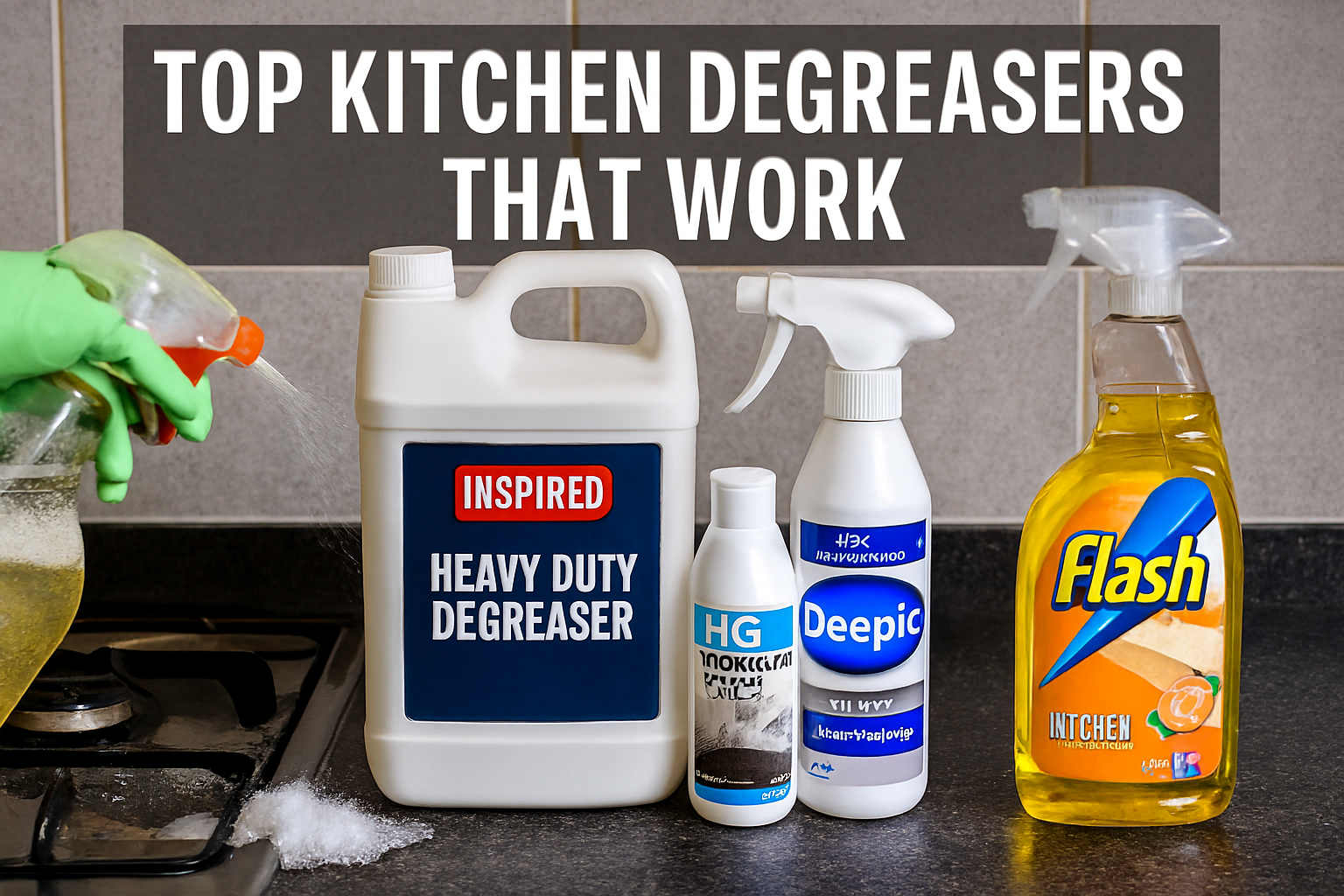 Best Budget Kitchen Degreasers That Cut Through Grease